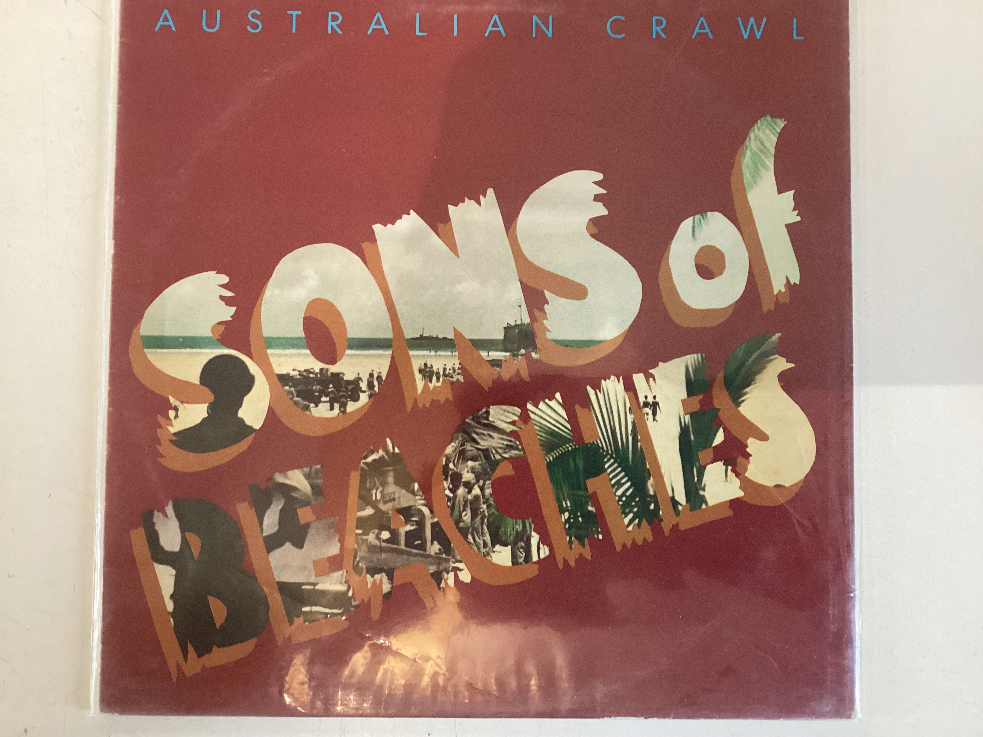 SONS OF BEACHES = AUSTRALIAN CRAWL (AUS 1982) (USED) – Legend Records ...