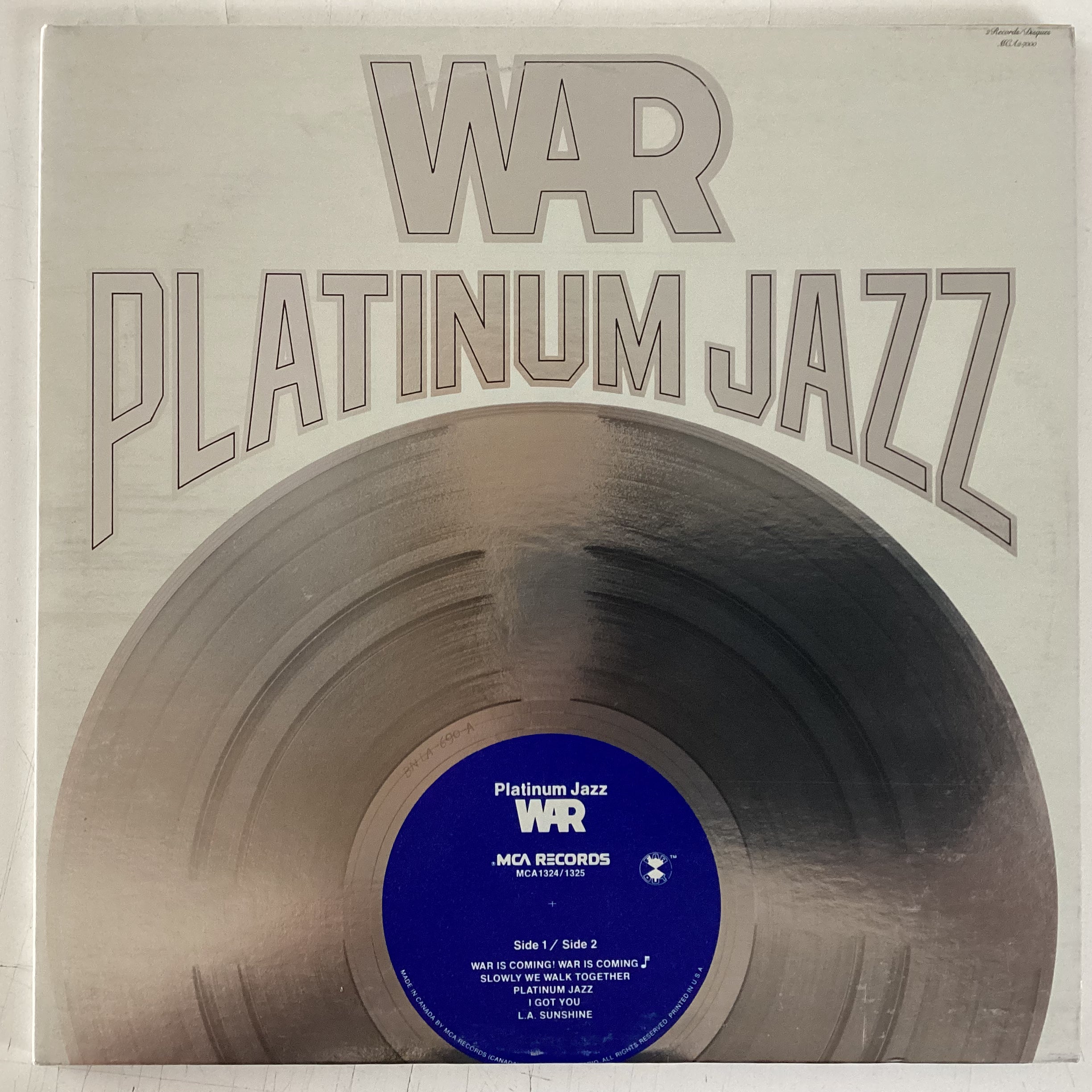 WAR = PLATINUM JAZZ (CDN 70s) (USED)