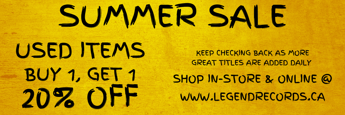 LEGEND RECORDS // Ottawa's LARGEST selection of VINYL RECORDS!!